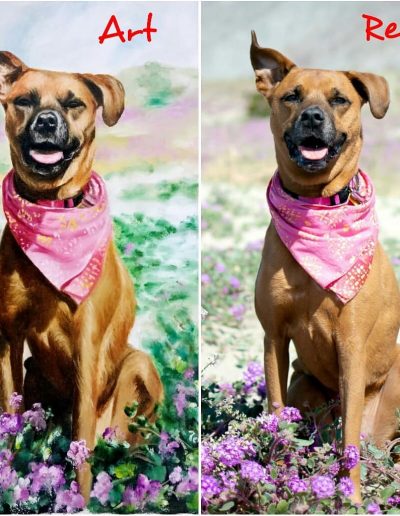 Dog Portraits - BookMyPainting